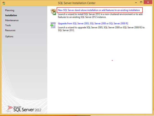 sql server 2012