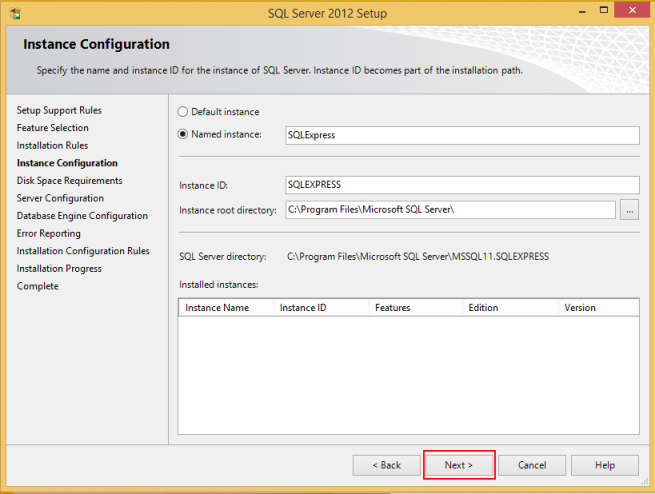 sql server 2012